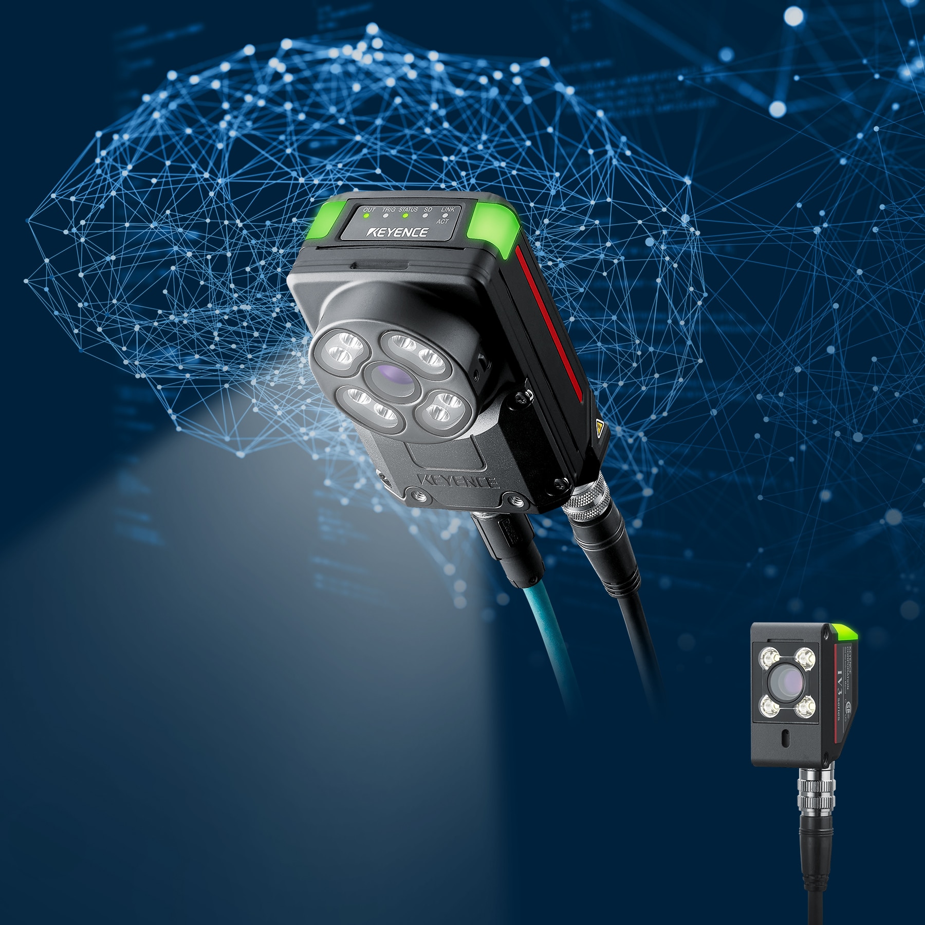 Sensor de visión con IA incorporada - Serie IV3 | KEYENCE México