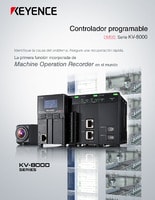 Controlador programable - Serie KV-8000 | KEYENCE México