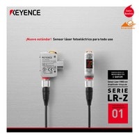 Sensor láser CMOS con amplificador integrado - Serie LR-Z | KEYENCE México