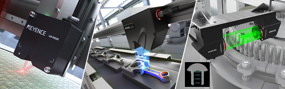 Sensor de medición KEYENCE | KEYENCE México